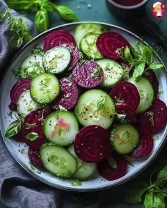 Fresh Cucumber and Beet Salad – Best Recipes Ever