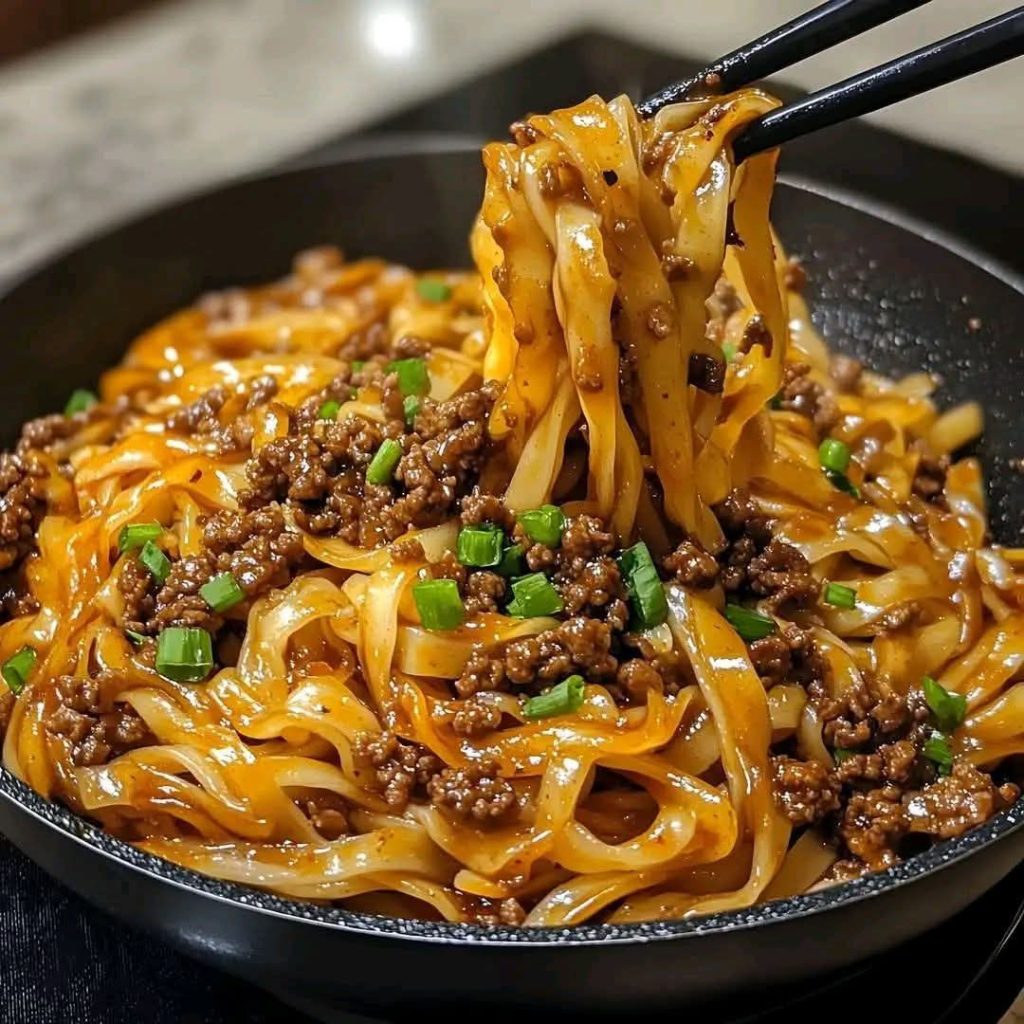 Spicy Garlic Beef Noodles recipe – Best Recipes Ever